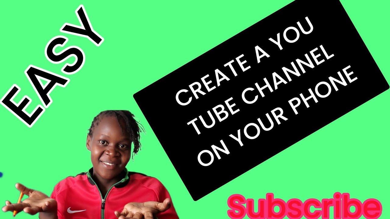 HOW TO CREATE A YOUTUBE CHANNEL ON YOUR PHONE/step by step tutorial ...