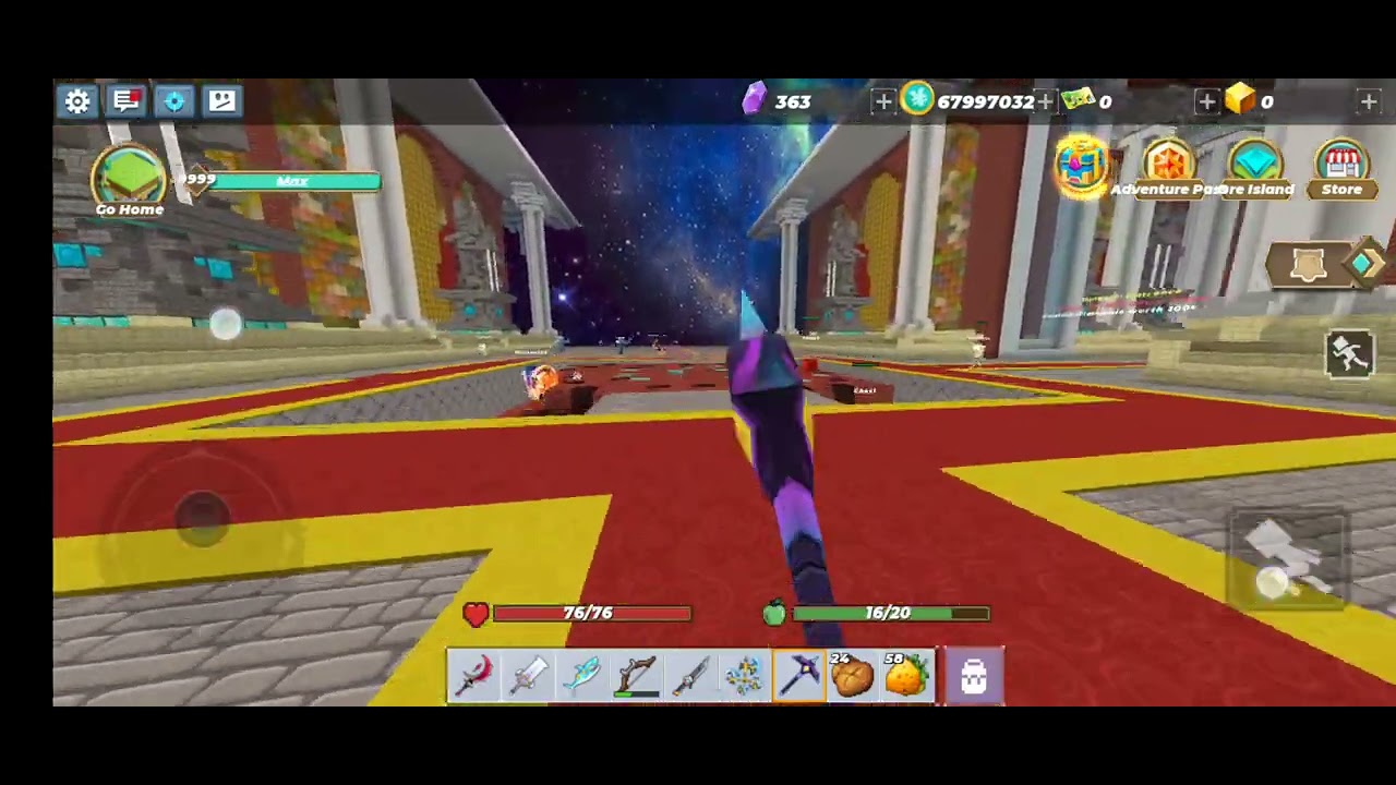 BUYING THE ULTIMATE 'NIGHTMARE PICKAXE' IN SKY BLOCK BLOCKMAN GO ...