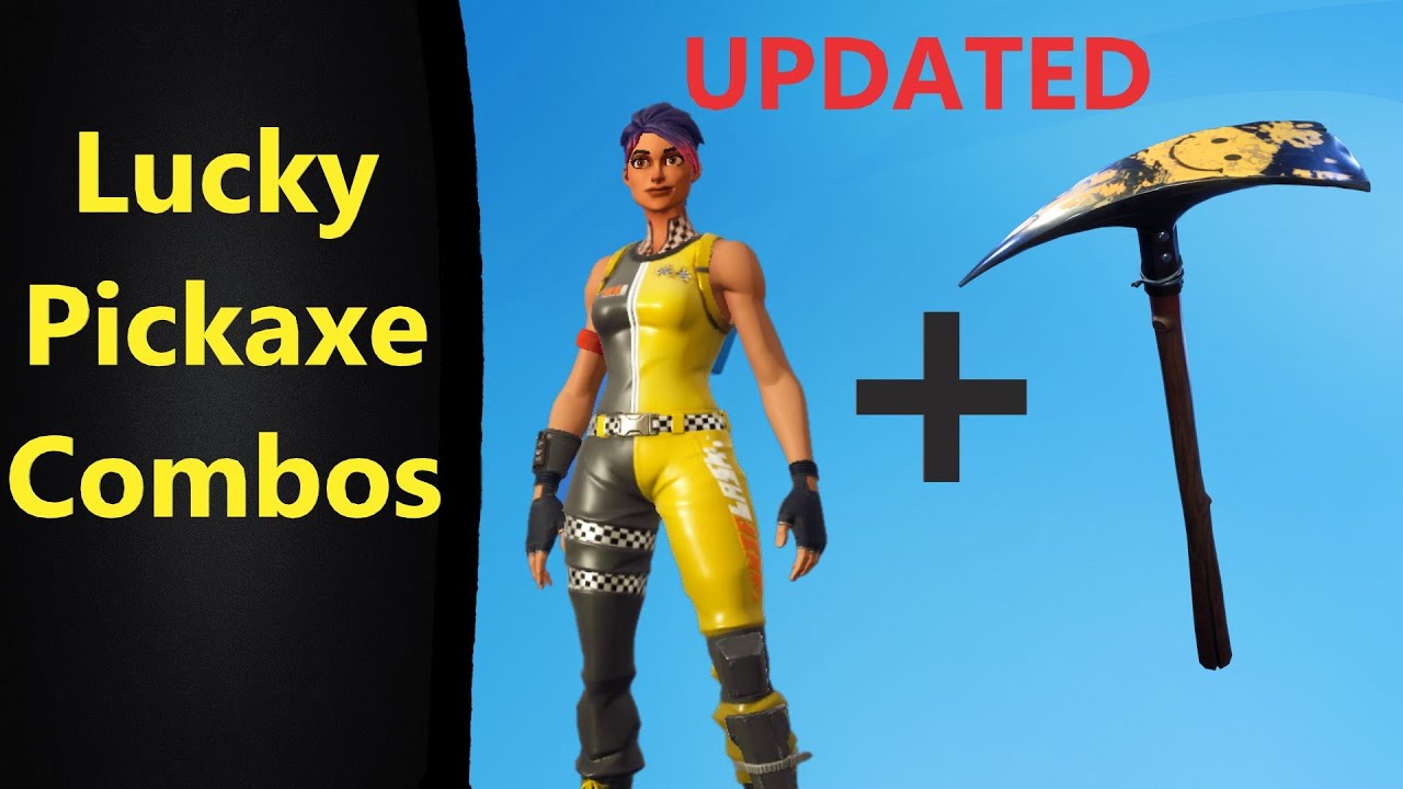 *UPDATED* Lucky Pickaxe Combos in Fortnite - YouTube