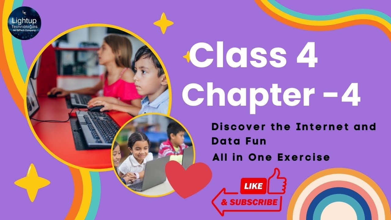 CBSE Class 4 Chapter 4 Discover the Internet and Data Fun All in One Exercise - YouTube