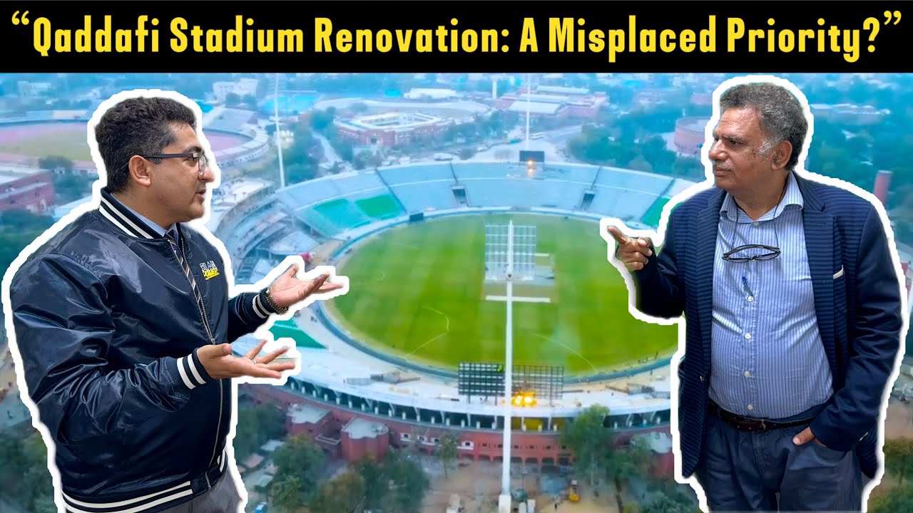 Qaddafi Stadium Renovation Updates of ICC Champions Trophy 2025 | Clash ...