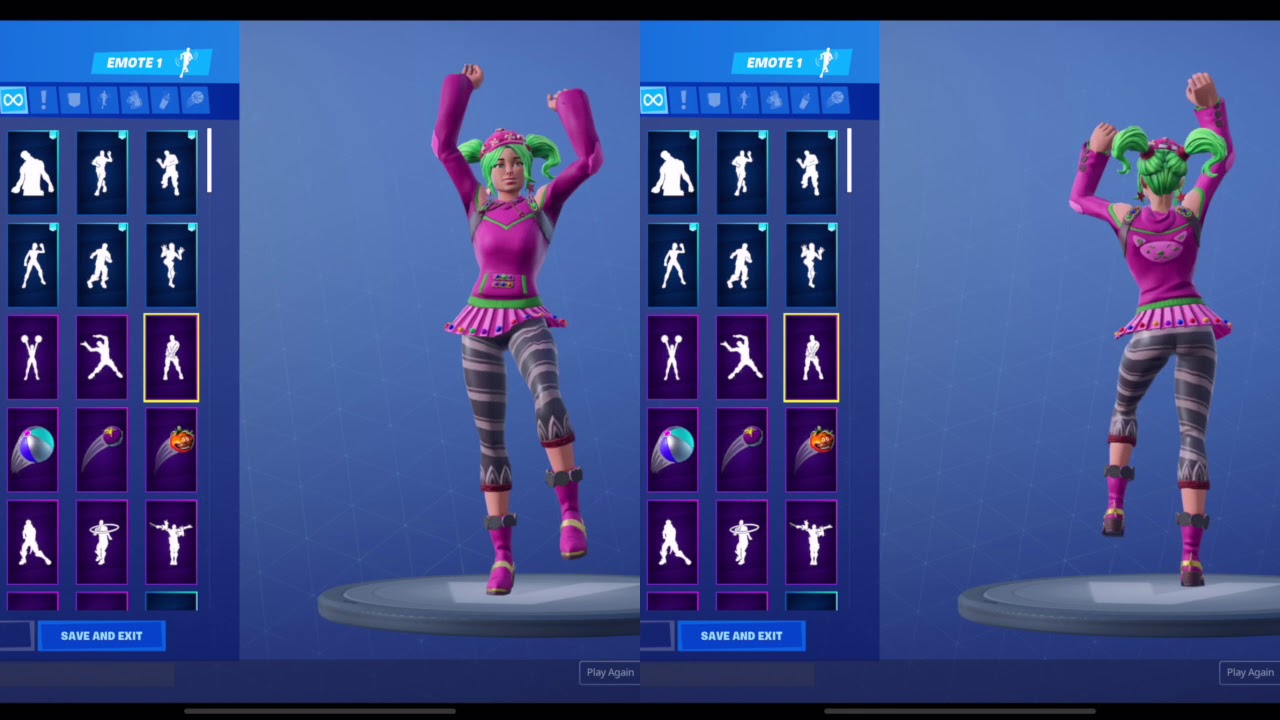 Fortnite daydream emote ft.Zoey - YouTube