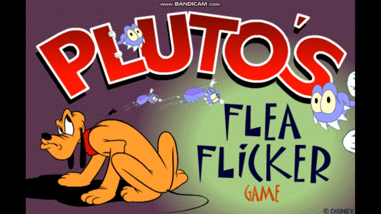 Pluto's Flea Flicker Game - YouTube