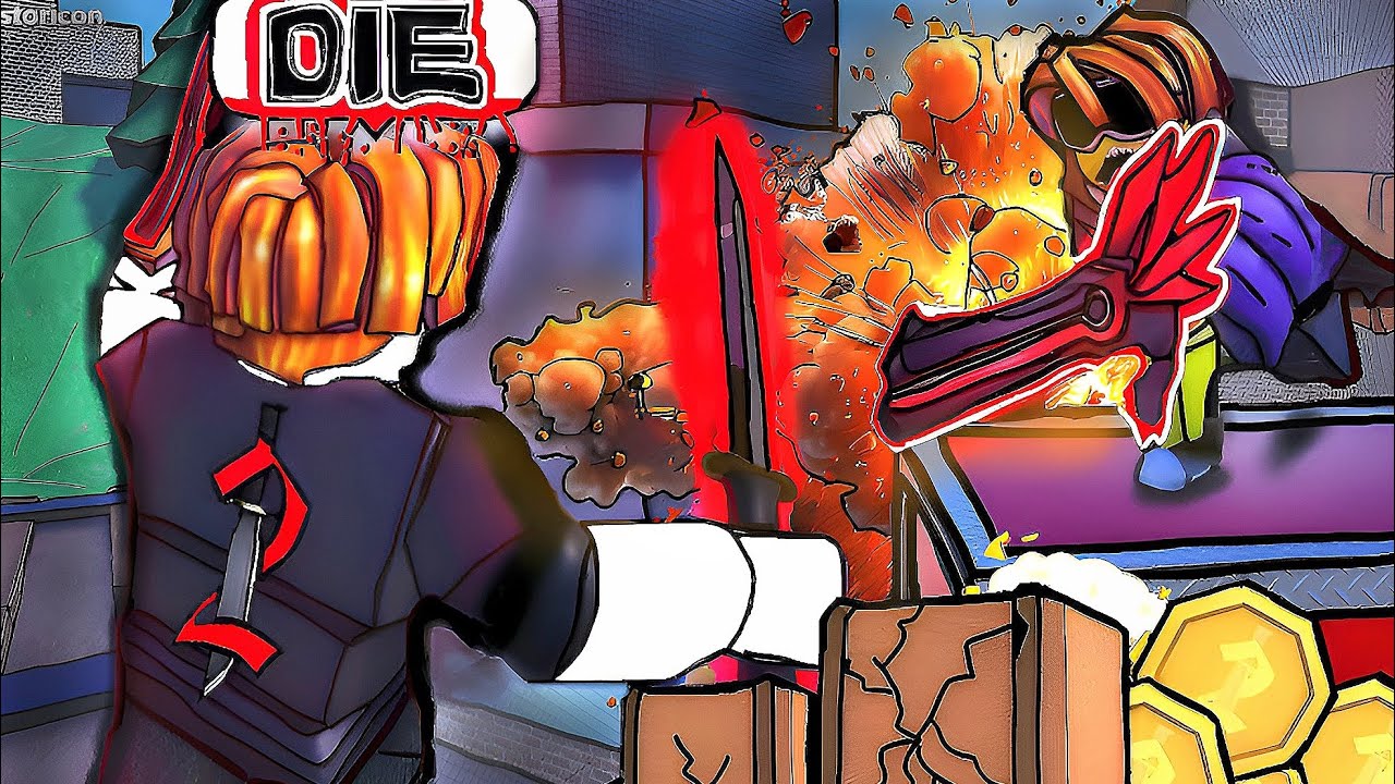 ROBLOX Murder Mystery 2 BACON Fight (MEMES) - YouTube