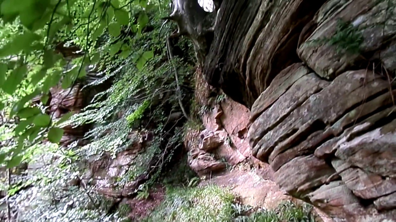 Wallace's Cave, Lugar Gorge, Auchinleck - YouTube