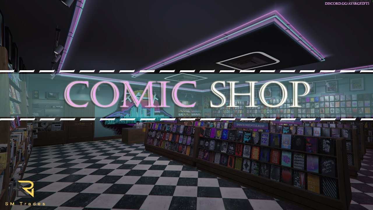 FiveM GTA V MLO - Comic Shop - YouTube