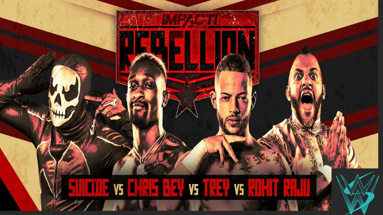 Impact Wrestling Four way X-Division match!! - YouTube