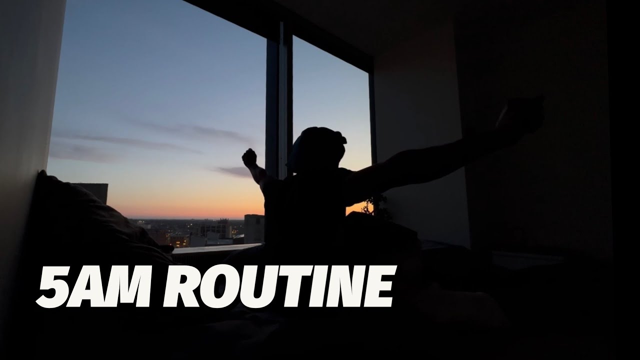 My 5am Morning Routine | Learning new Productive Habits - YouTube