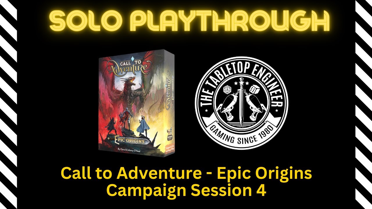 Call to Adventure Solo - Epic Origins - Campaign Session 4 - YouTube