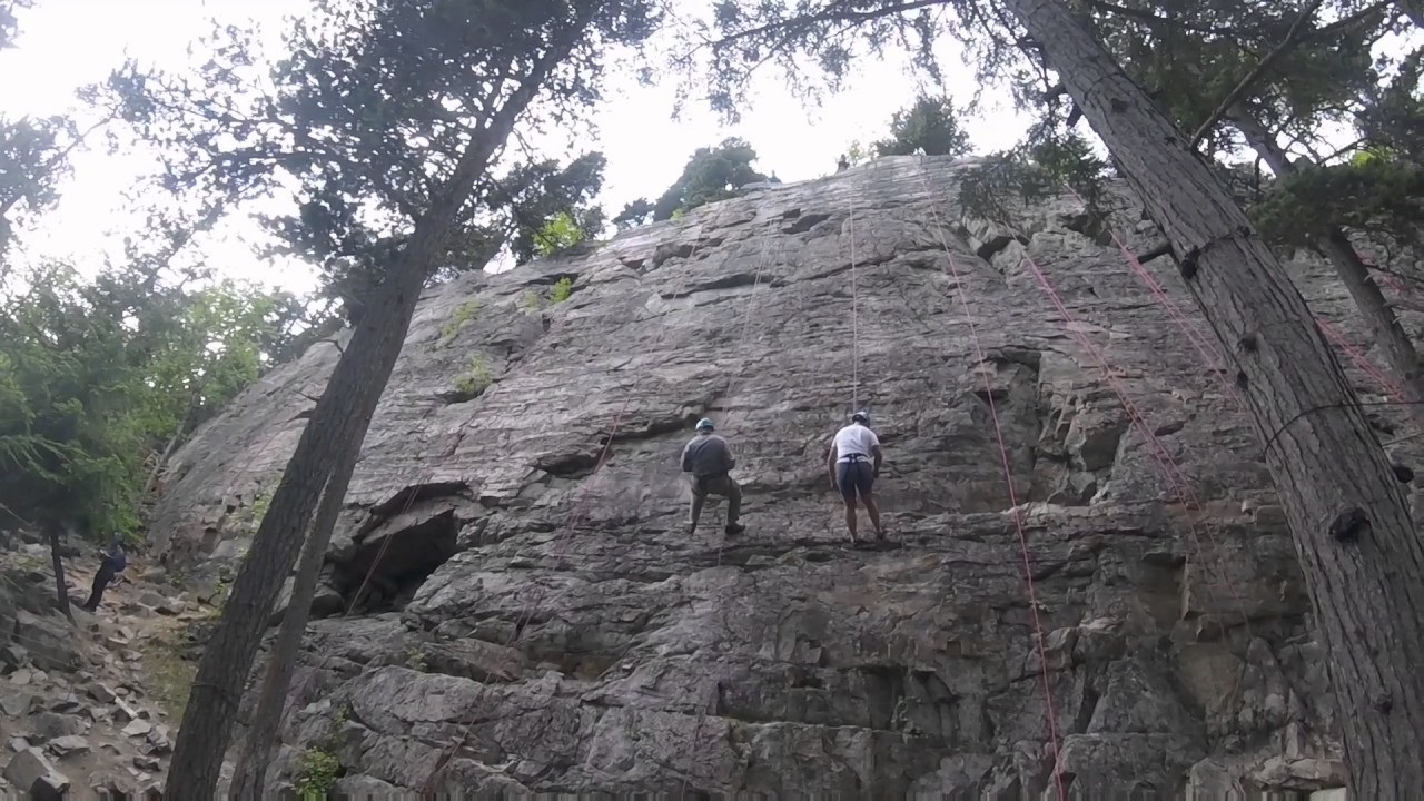 Stan repel magic alaska rock climb 2017 - YouTube