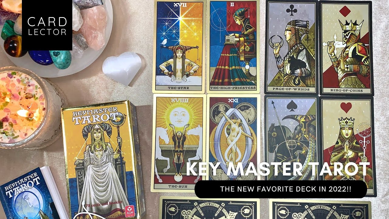 KEYMASTER TAROT - Review by CARDLECTOR - YouTube