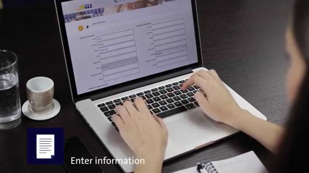 GLS Parcel Locker parcel drop-off with www.posljipaket.si - YouTube