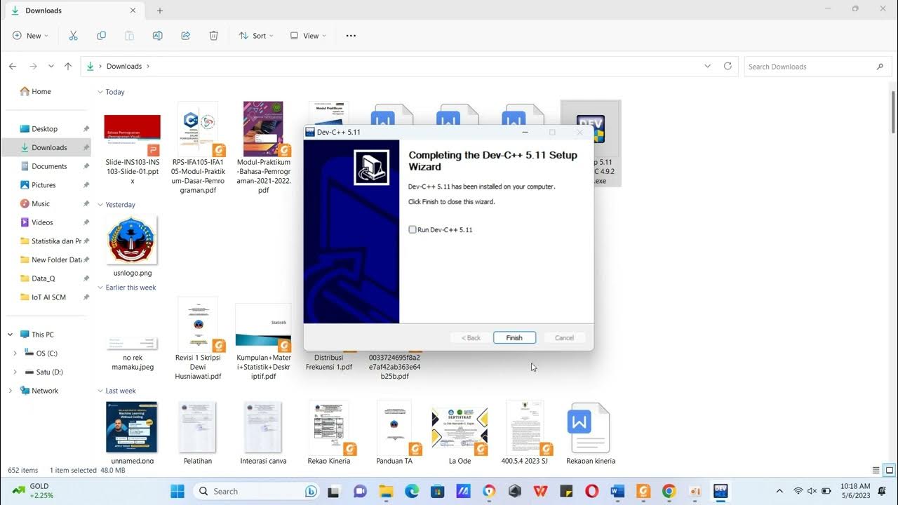 Cara Download Dan Install Devc Di Windows 11 Youtube