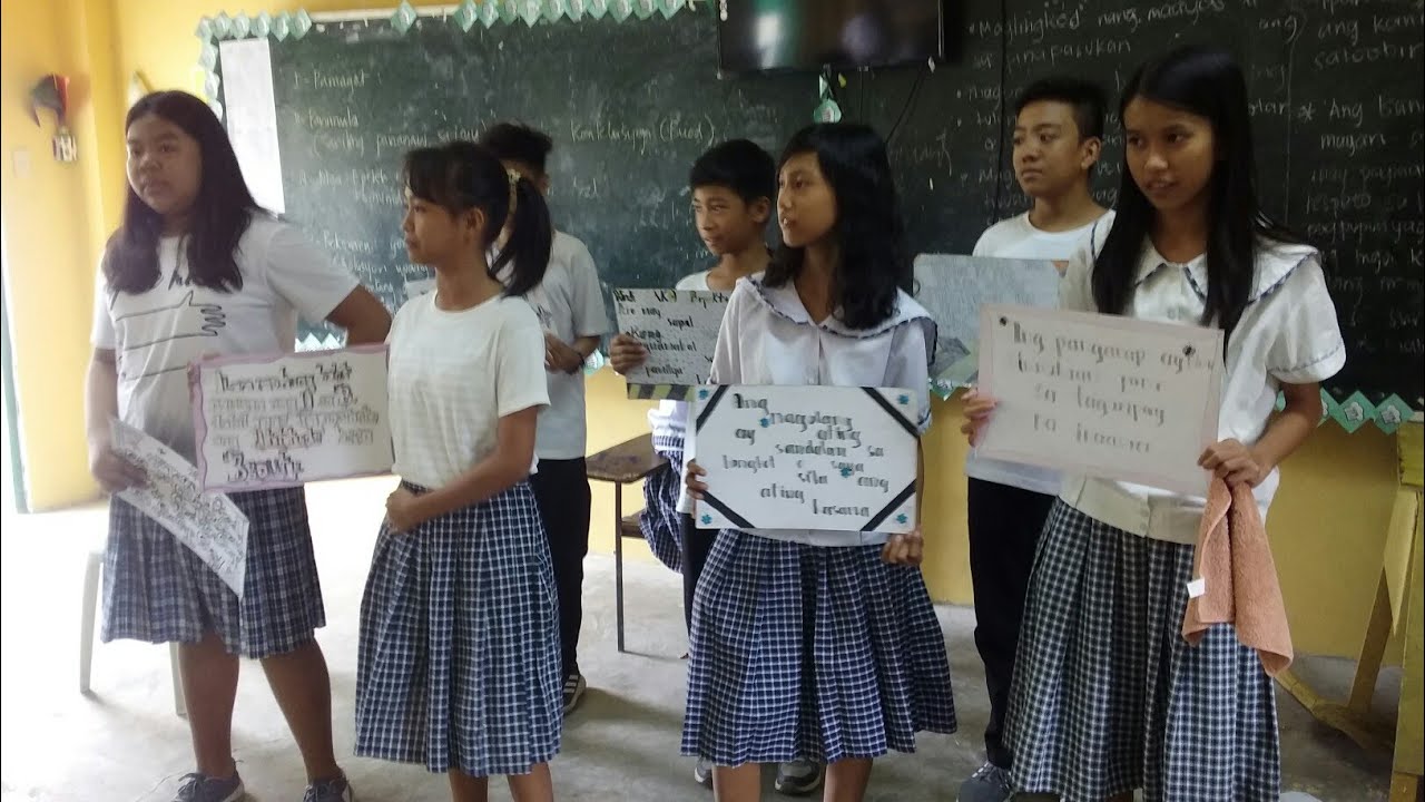 Slogan Campaign sa ESP 7 - YouTube