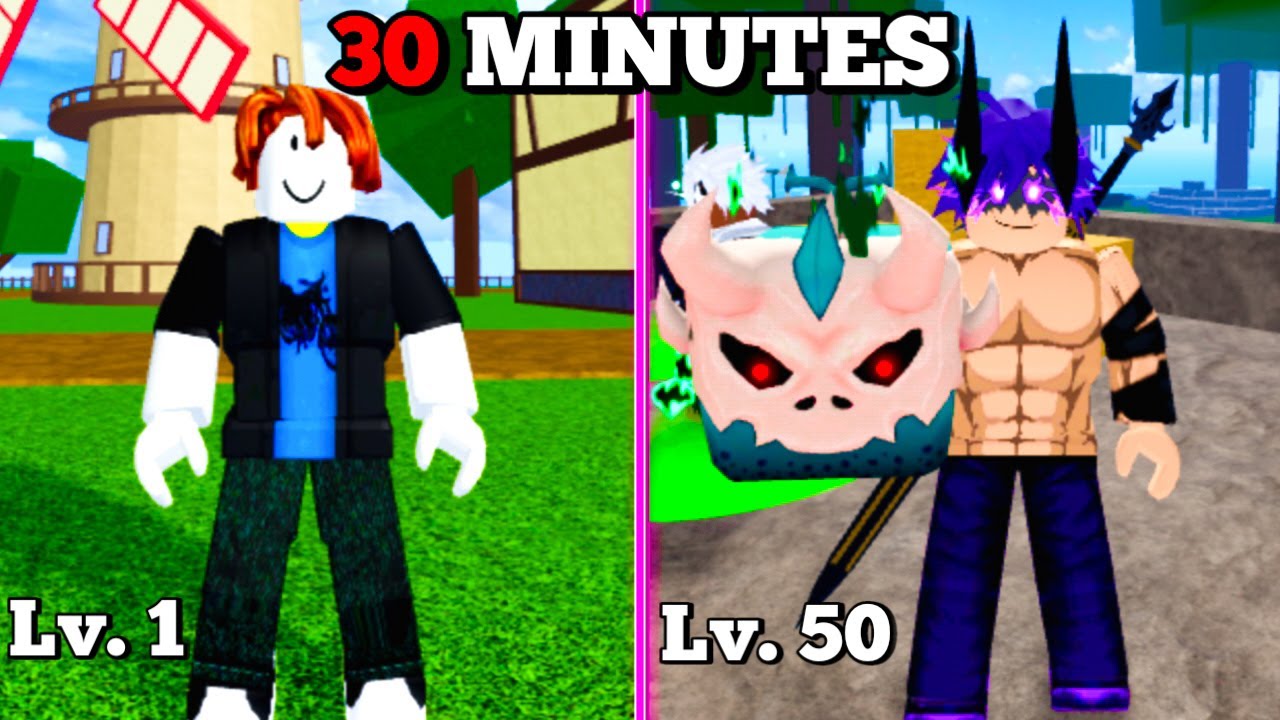 Is It Possible To Get Your First Fruit In Just 30 MINUTES? (Blox Fruits ...