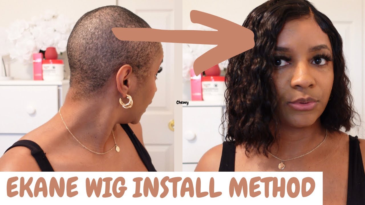 EKANE WIG INSTALL METHOD | using wigs to grow hair - YouTube