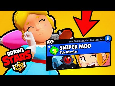 TEK ATMAK HERKESİN HOŞUNA GİDER ( Sniper Mod ) Brawl Stars