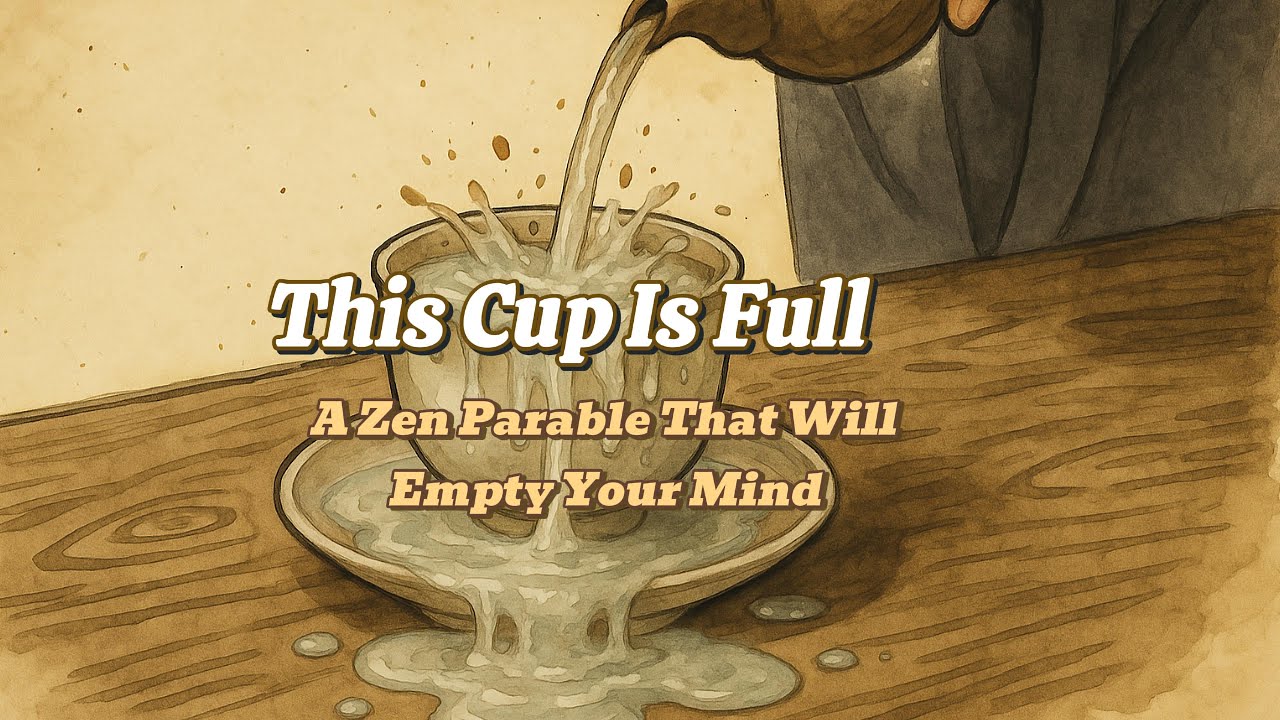 "This Cup Is Full" – A Zen Parable That Will Empty Your Mind #zen # ...