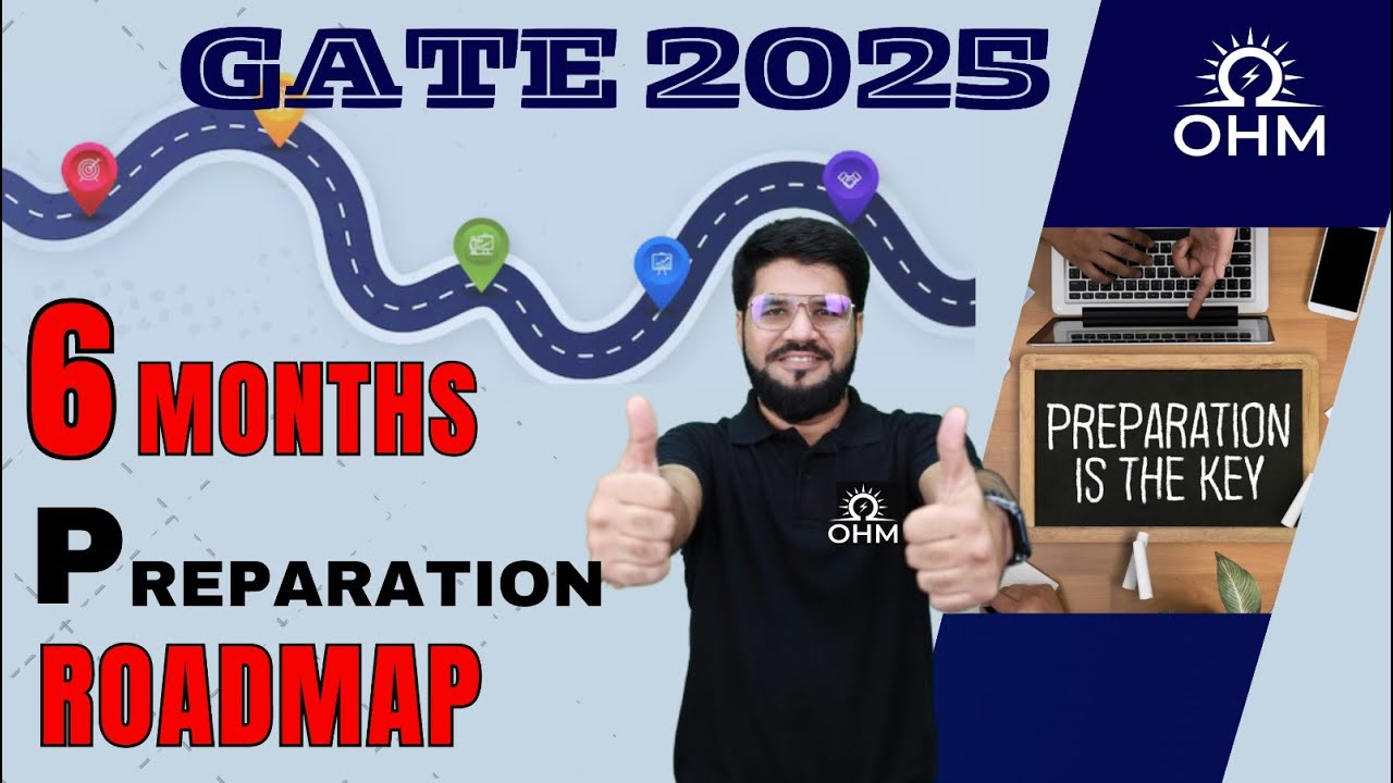 6 Months Roadmap for GATE Preparation !! #gate2025 #gatepreparation # ...