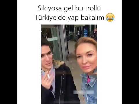 Sıkıyorsa gel bu trollü Türkiyi'de yap bakalım :)
