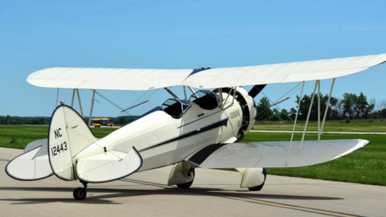 (Sold) 1932 WACO UBF-2 N12443 - YouTube