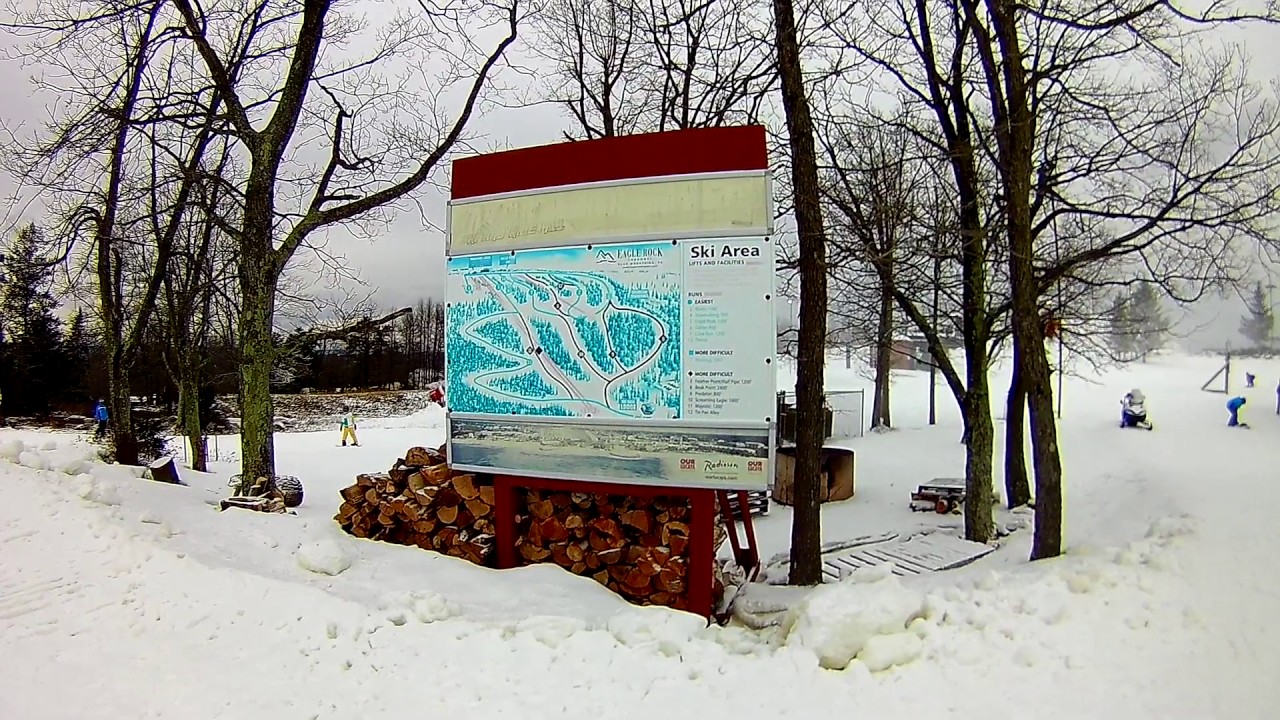Trip to Eagle Rock Ski Resort, Pennsylvania - YouTube