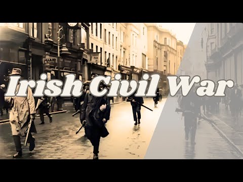 Rare Irish Civil War footage in Color [Remastered] - YouTube