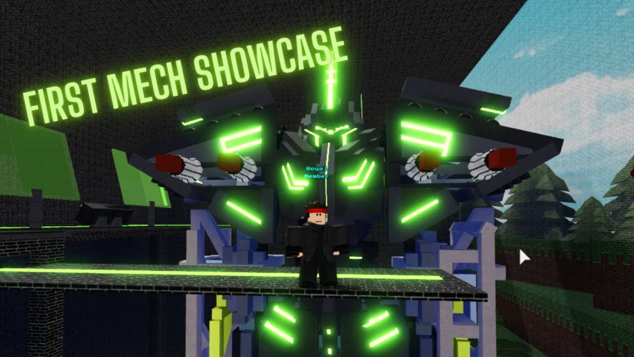 First Mech Showcase (Build a Boat for Treasure) Roblox - YouTube