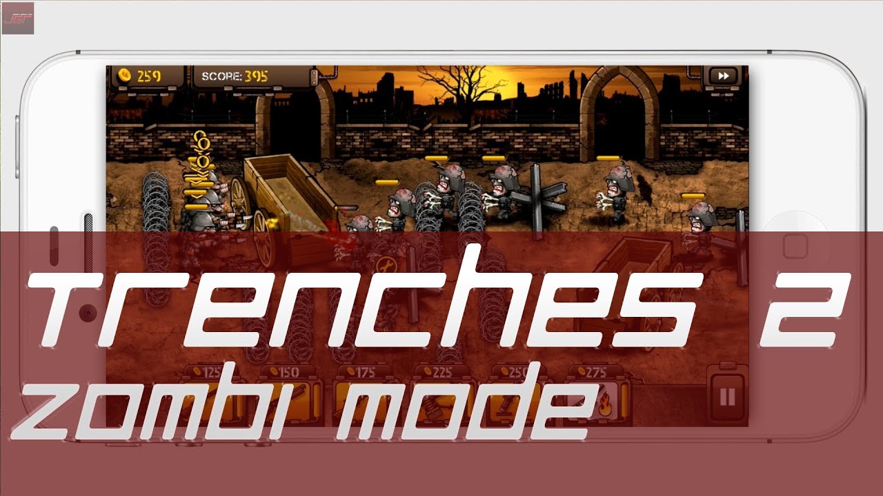 Trenches 2 \ Zombi mode \ Gameplay \ Mobile - YouTube