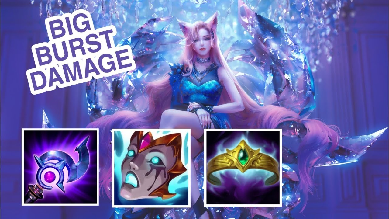 AHRI WITH CROWN OF THE SHATTERED QUEEN WILL MELT YOUR LIFE | WILD RIFT ...
