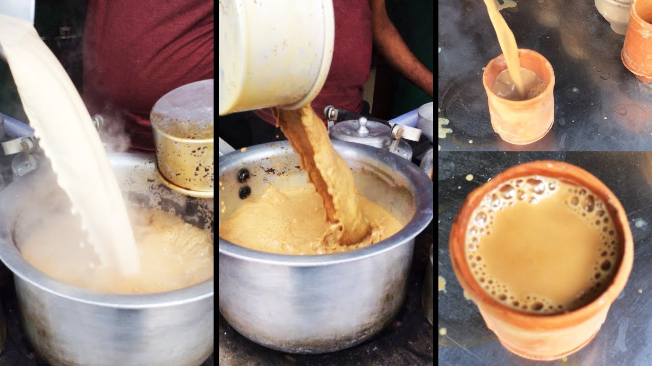 Kolkata Chai | Tea in Clay Cups in Kolkata | Tea Shop | Kolkata Street ...