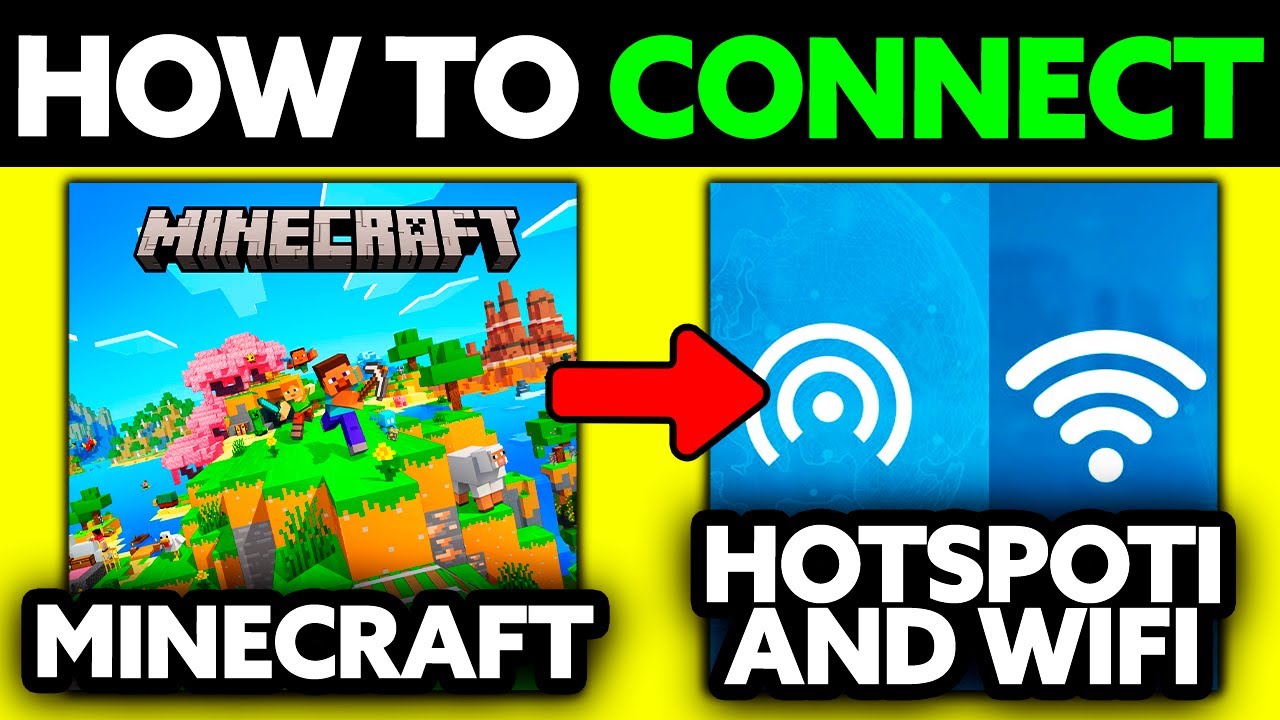 How To Connect Minecraft With Hotspot and Wifi (2025) - Step by Step ...