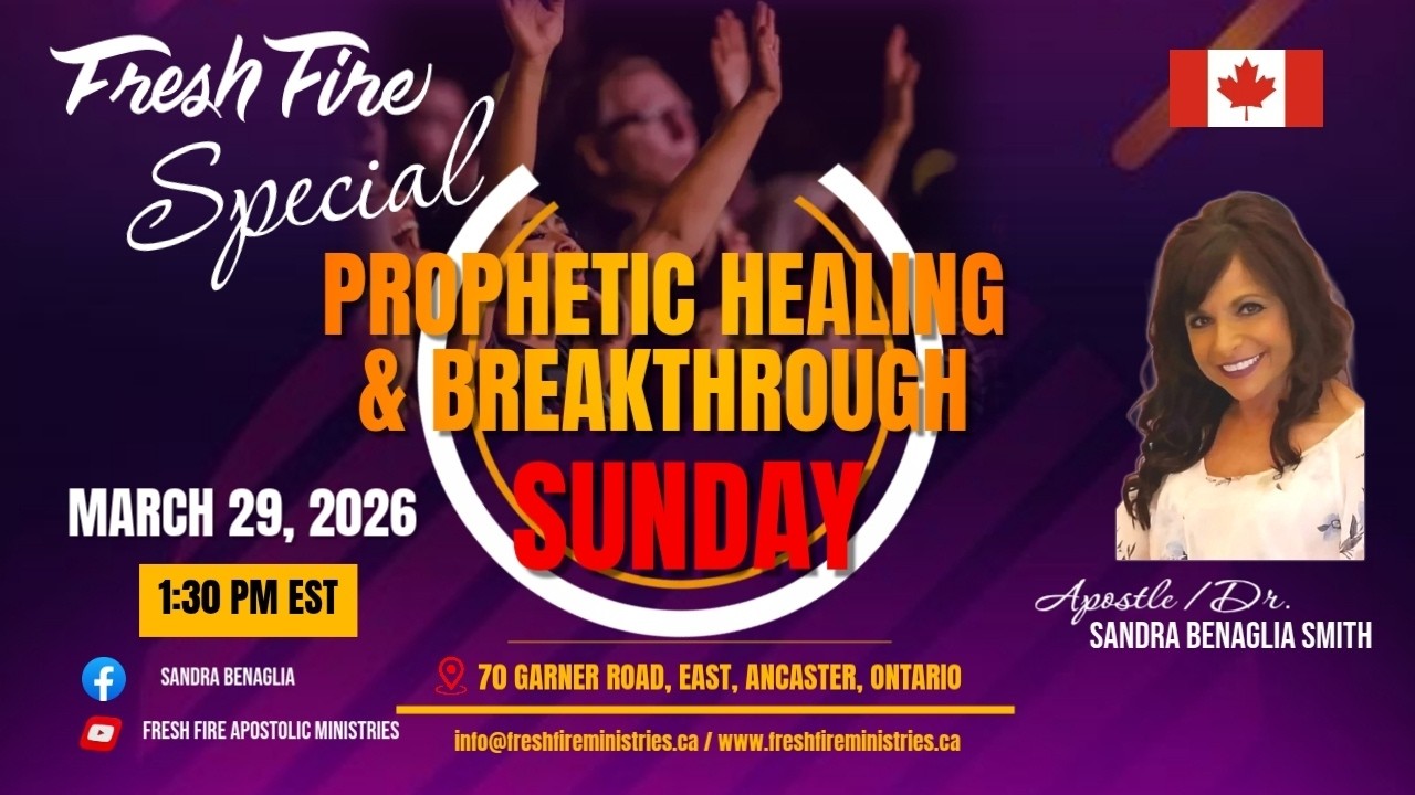 Welcome to our Special Prophetic Healing and Breakthrough Encounter ...