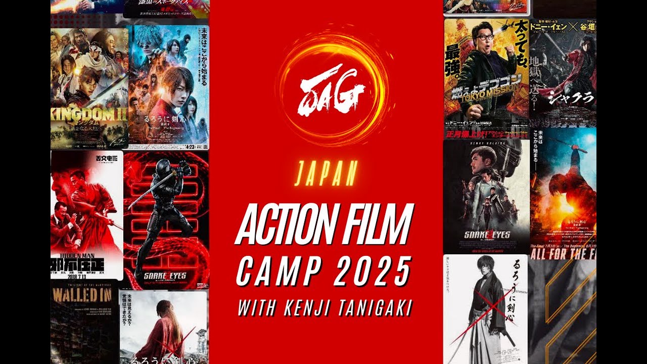 Japan Action Film Camp | with Kenji Tanigaki - YouTube