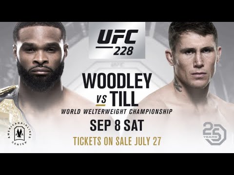 UFC 228 Woodley vs Till Full Card Breakdown & Predictions - YouTube