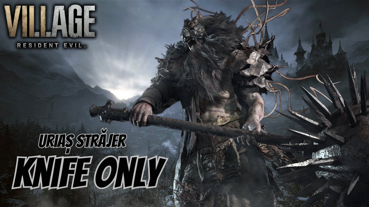 Resident Evil 8 VIllage Urias Strajer KNIFE ONLY - YouTube