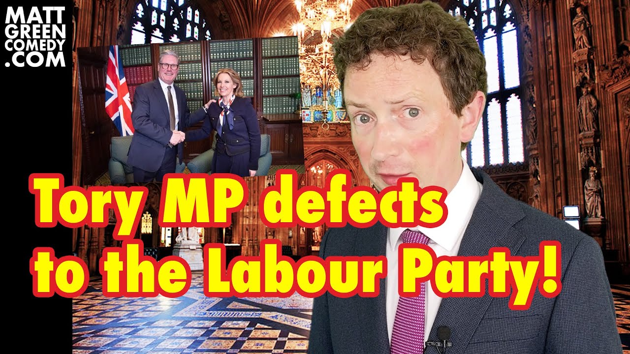 Tory MP defects to the Labour Party! - YouTube