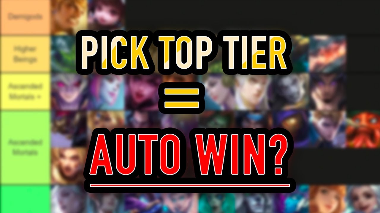 Tier List Itu Apa Sih? Emang Harus Diikutin Biar Menang Main Game ...
