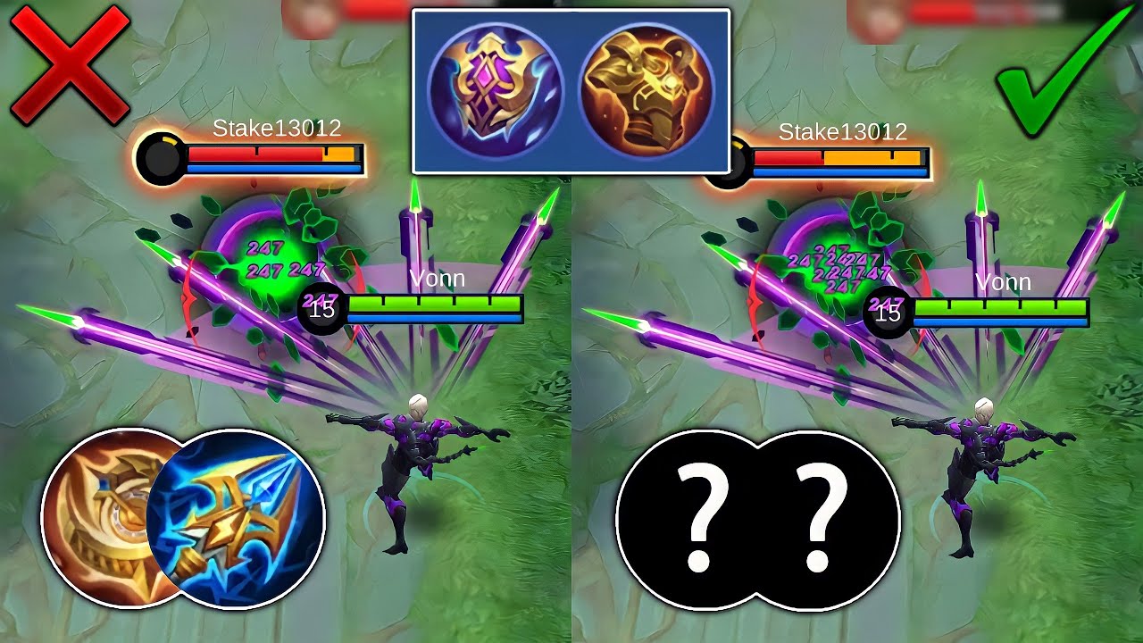 GUSION BEST ITEM TO COUNTER ANY MAGIC DEFENSE!! - YouTube