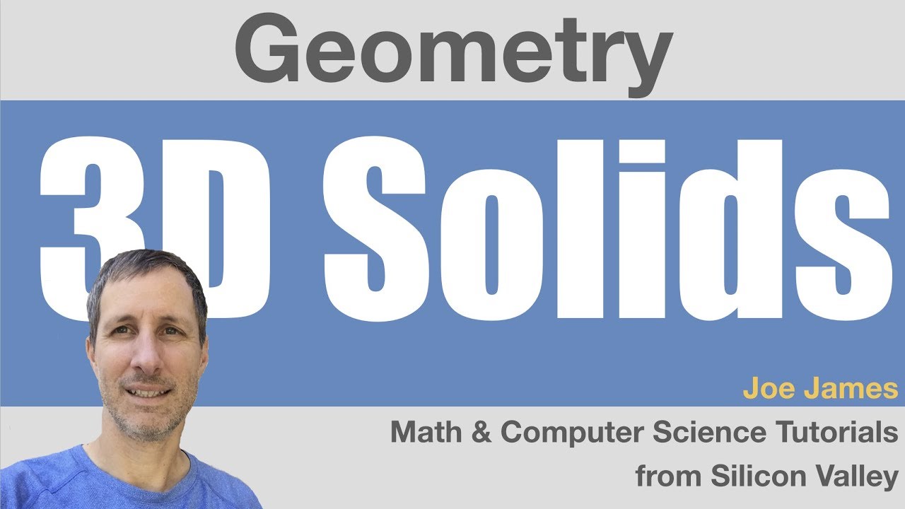 Geometry-8: 3D Solids | volume and surface area of 3-dimensional shapes ...