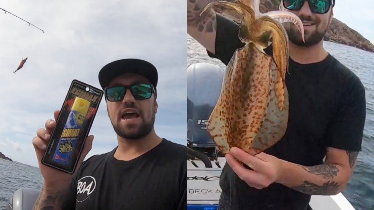 THIS STUFF REALLY WORKS!! Smoked Squid Catch N Cook - YouTube