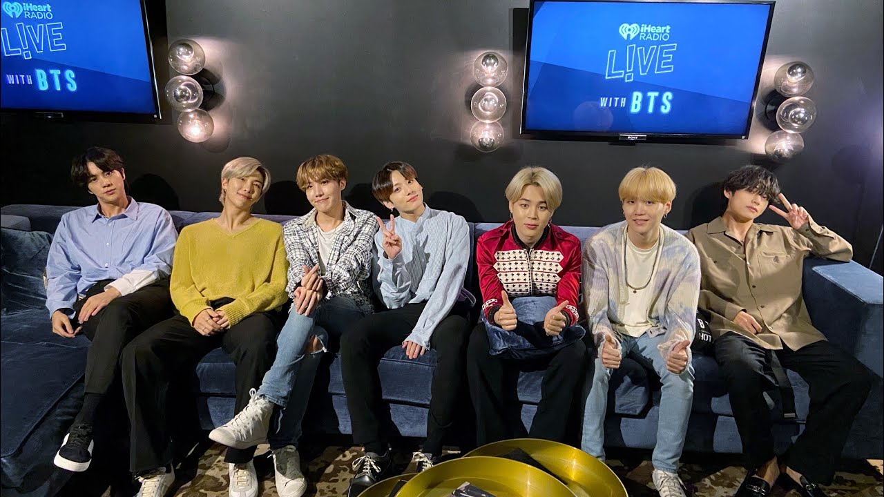 BTS in iHeartRadio Live Interview - YouTube