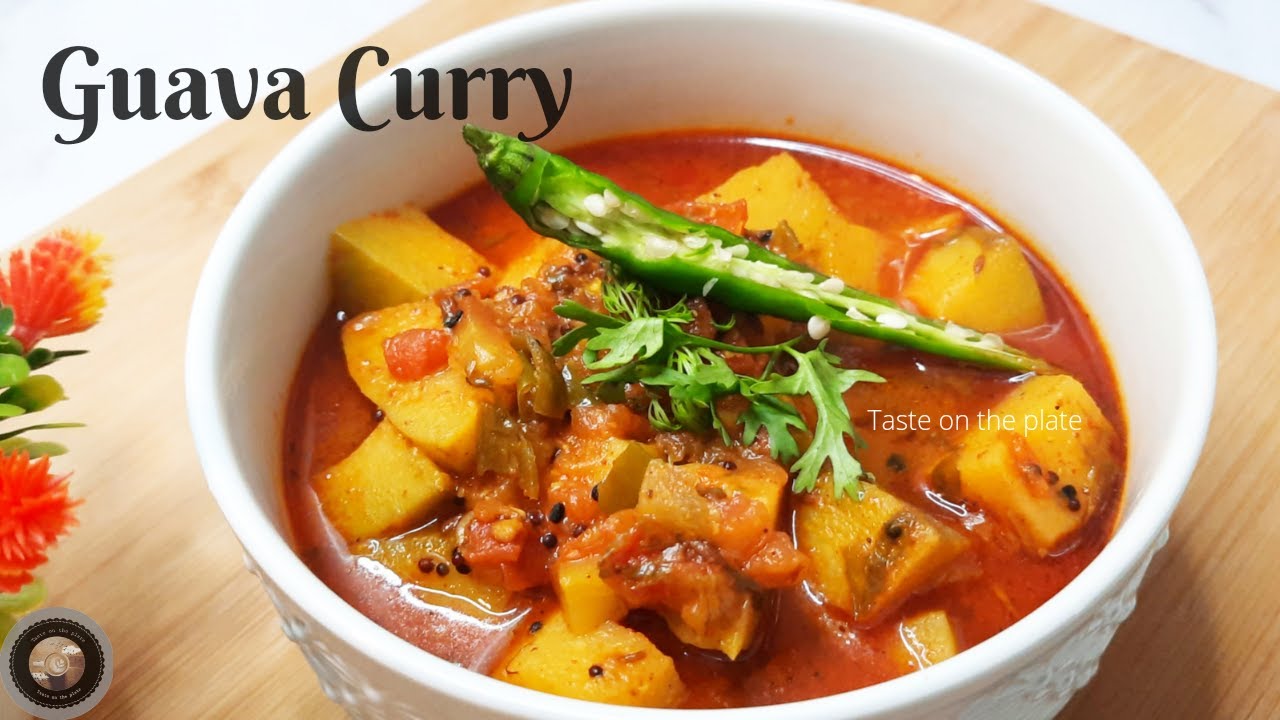 Guava curry/peru ki sabji/No Onion No Garlic/amrud ki sabji/amrood ...