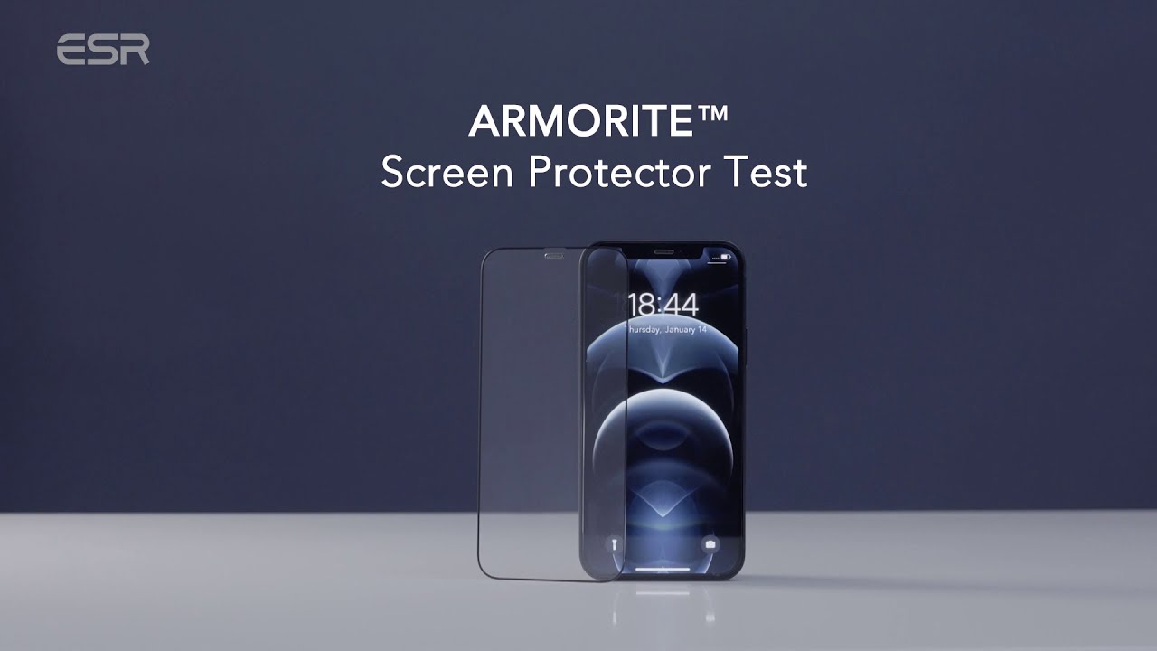 Testing the iPhone 12 ARMORITE™ Screen Protector by ESR - YouTube