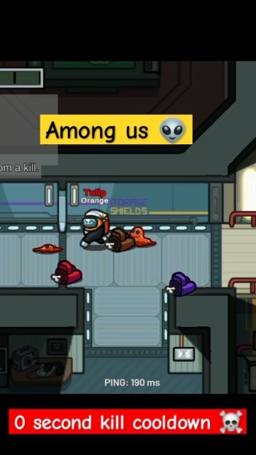 Among us || 0 second kill cooldown || #amongus #gaming #gamingvideos #gameplay - YouTube