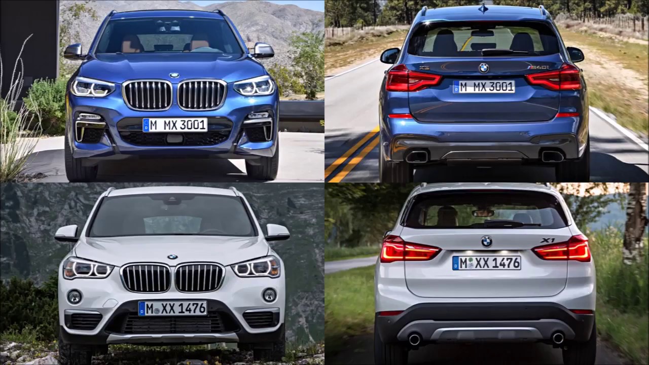 2018 BMW X3 Vs BMW X1 2017 YouTube