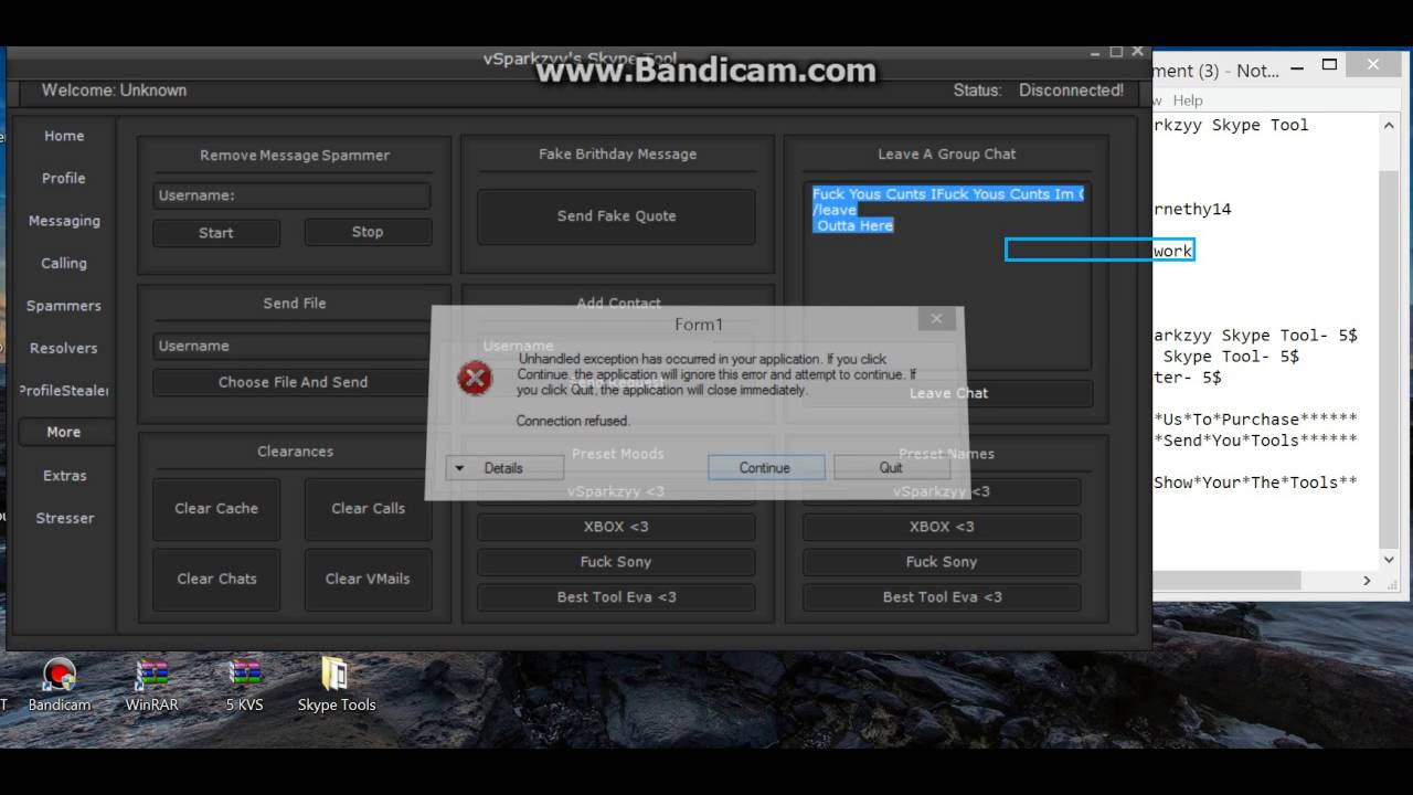 Skype Tools And Booter - YouTube