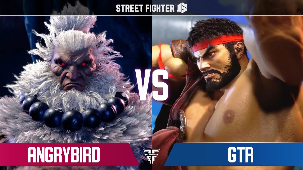 SF6 🔥 ANGRYBIRD (Akuma) vs GTR (Ryu) 🔥 Street Fighter 6 High Level Gameplay! - YouTube