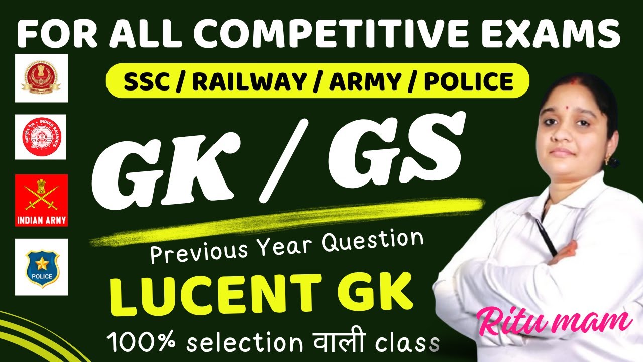 Lucent GK GS Live Class 2025 | GK GS Previous Year Question Papers ...