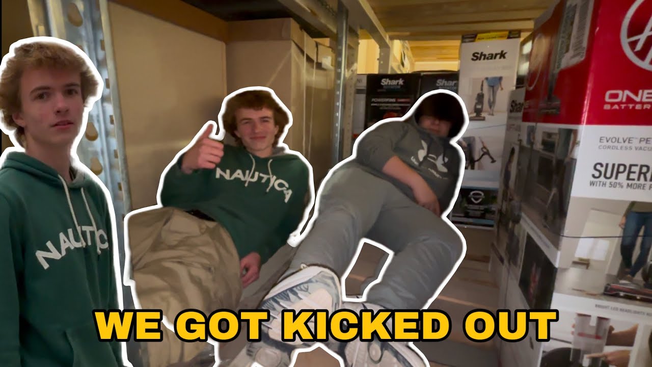 We got kicked out! - YouTube